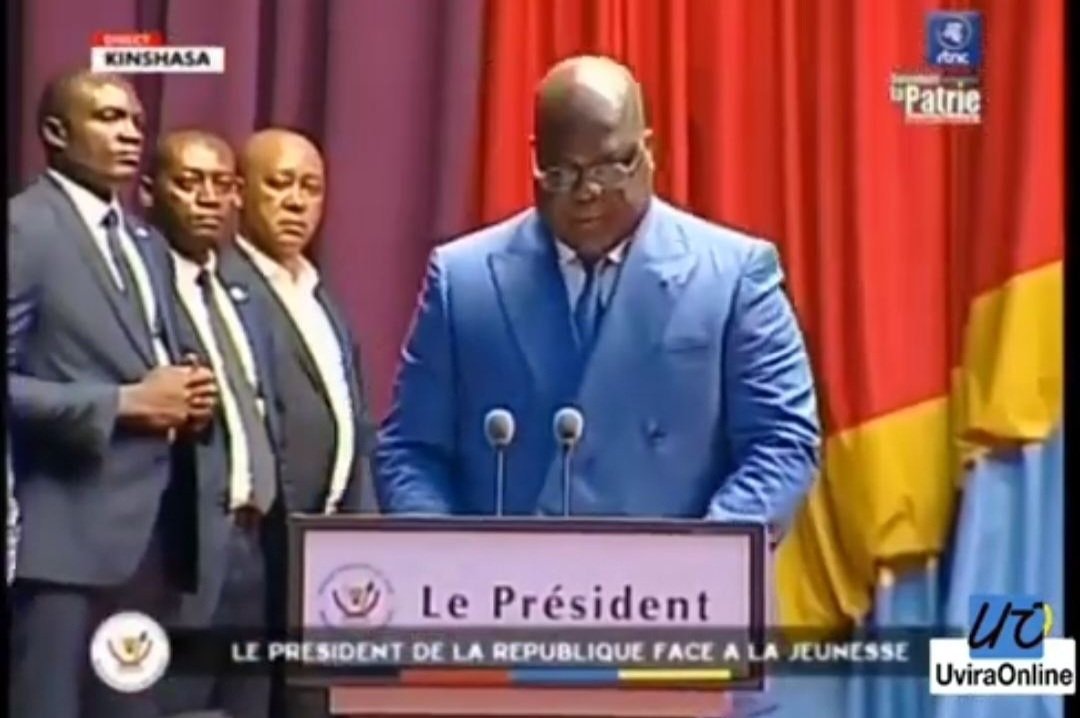 RDC: Le Président Tshisekedi face à la jeunesse Congolaise ce 30 Nov ...